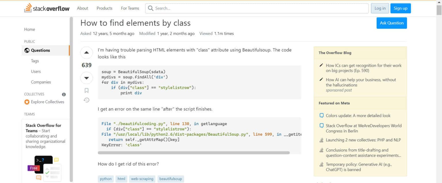 Stack Overflow : Qu’est-ce qu’est ? Comment ça fonctionne