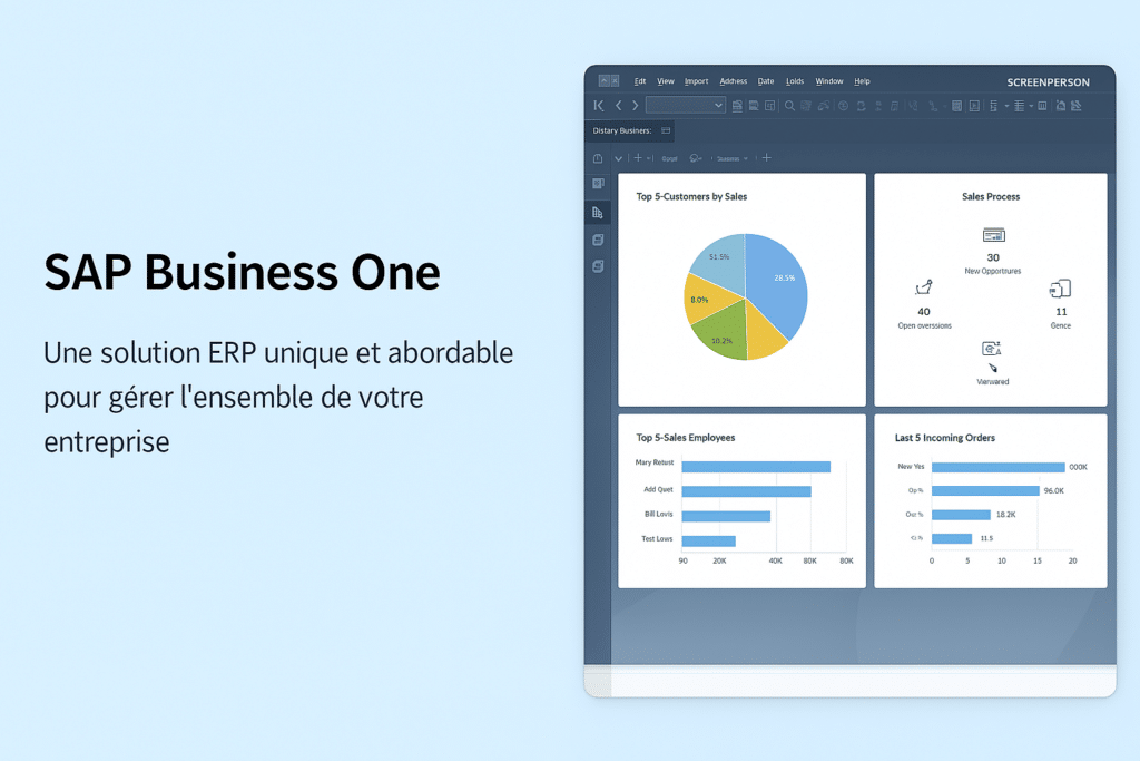 Tous les logiciels SAP : vue d'ensemble