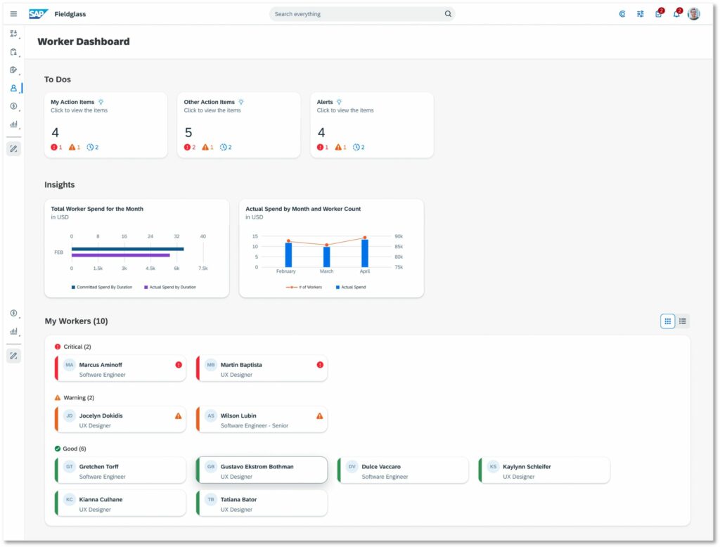 SAP Fieldglass : Gérez vos prestataires efficacement avec cet ERP