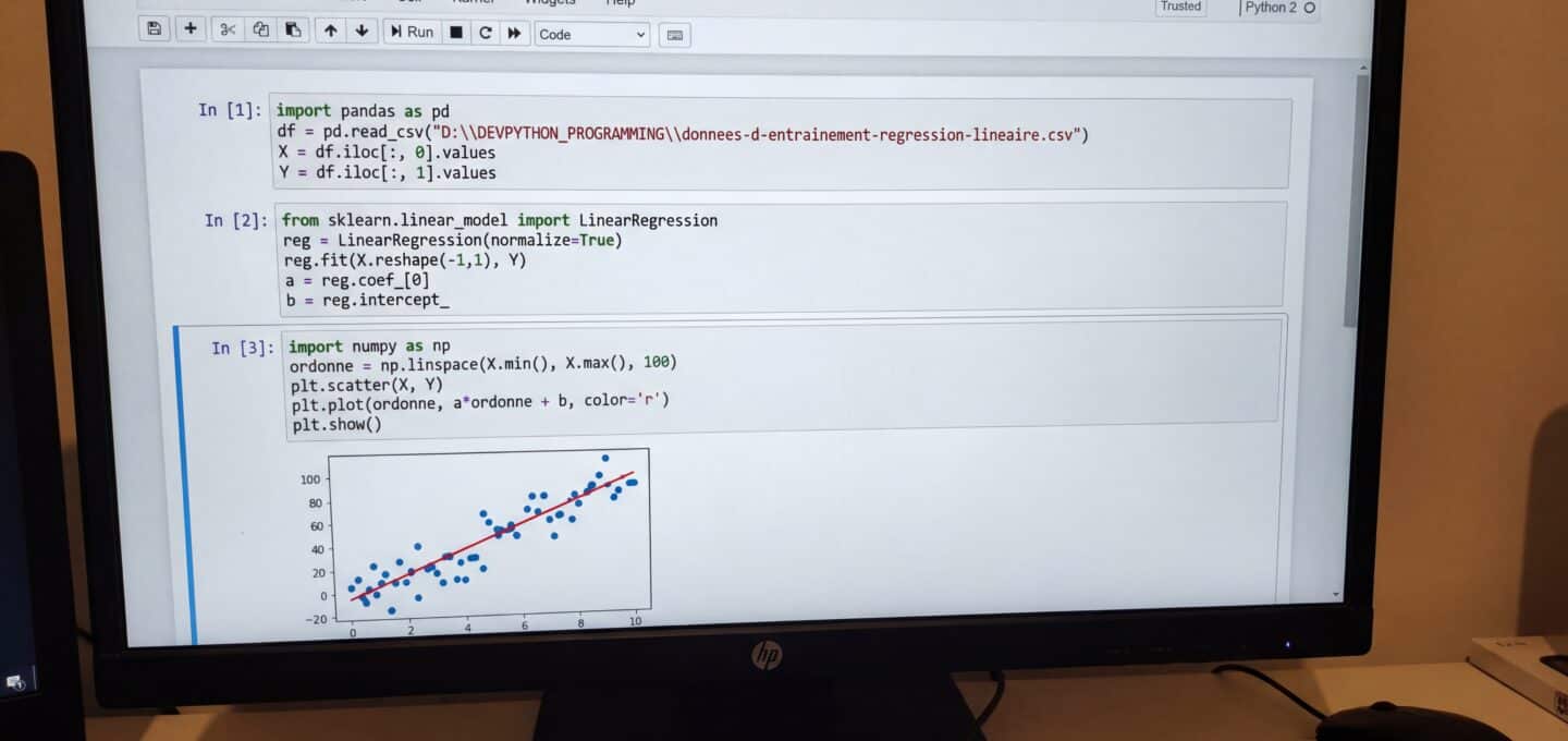 La régression linéaire avec Python : Comment ça fonctionne